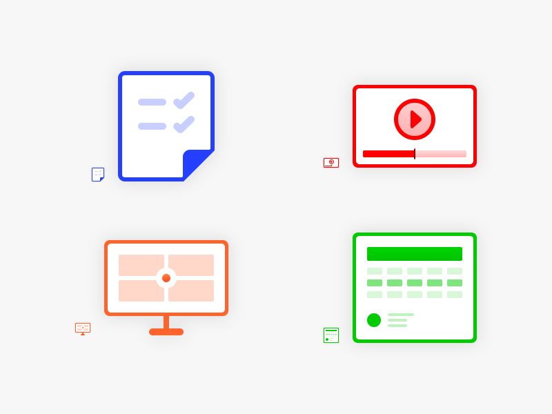 Small Icon Set | Free PSD Template | PSD Repo