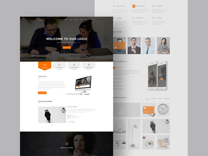 Artist Store Template | Free PSD Template | PSD Repo