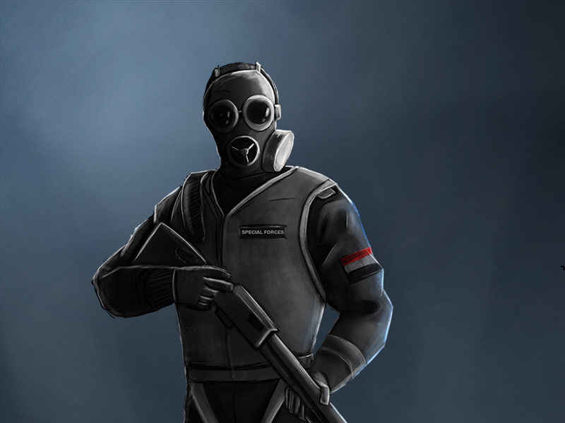 777 Egyptian Special Forces Design | Free PSD Template | PSD Repo