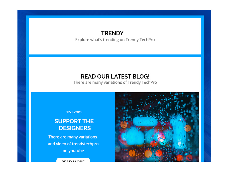 Email Template Design Free PSD Template PSD Repo