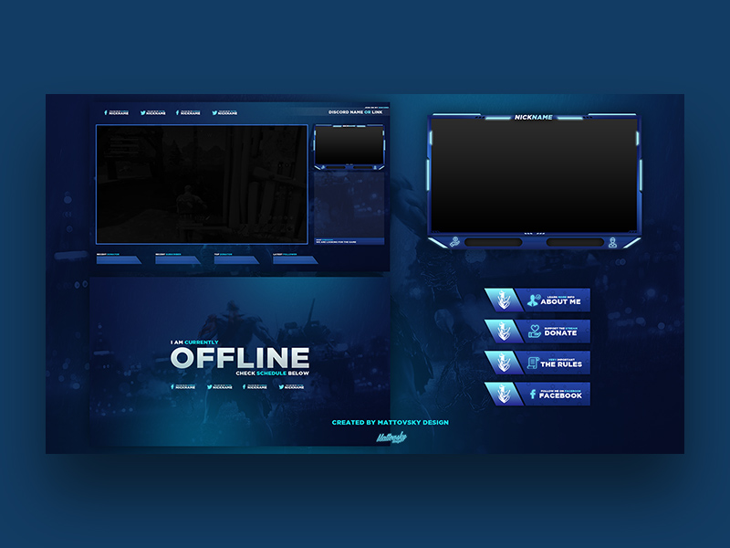 Obs Overlay Template Free Denah