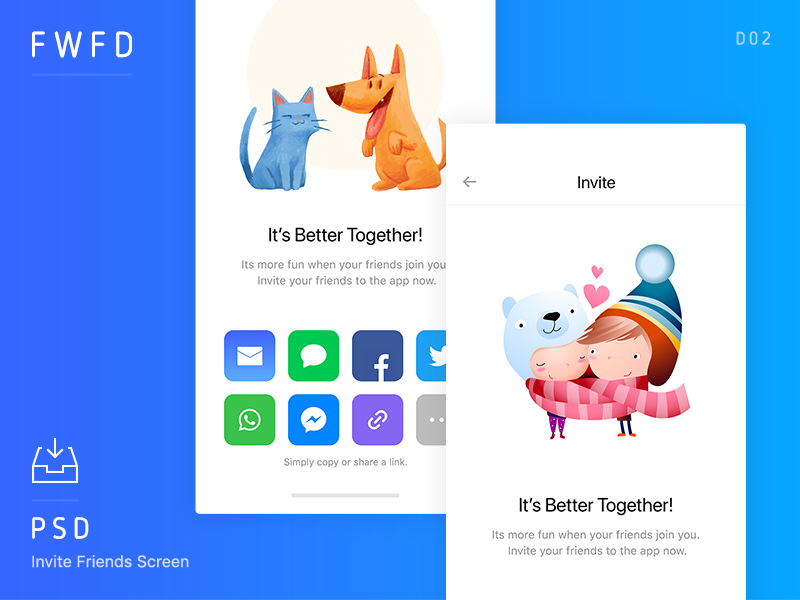 FWFD - Weekend Free Design | Free PSD Template | PSD Repo