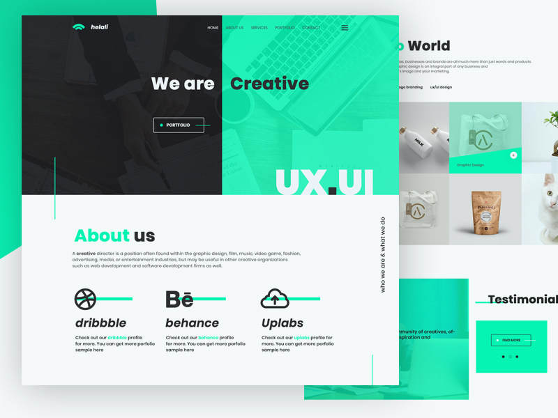 Design Agency Website Template