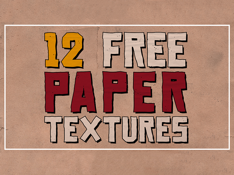 12 Free Paper Textures | Free PSD Template | PSD Repo