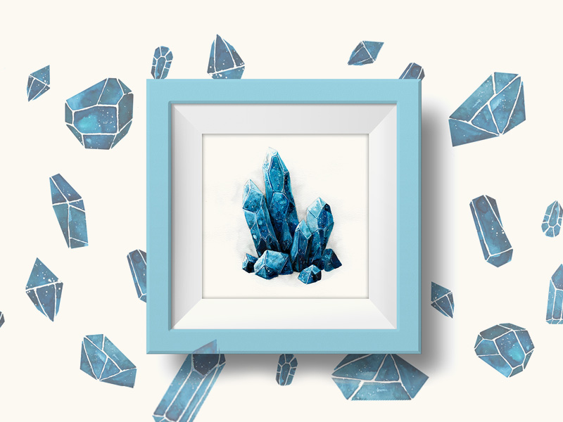 Watercolor Artworks | Free PSD Template | PSD Repo